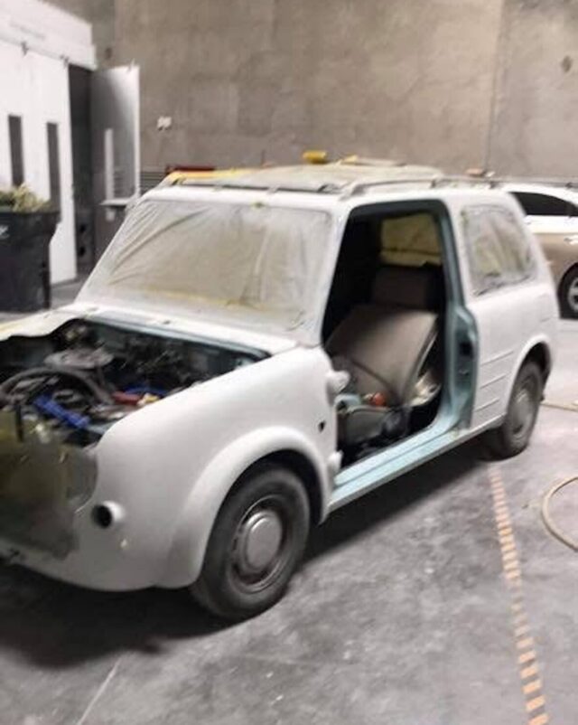 This 1991 Nissan Pao Is a JDM Caricature of West Coast Cool - Hagerty Media