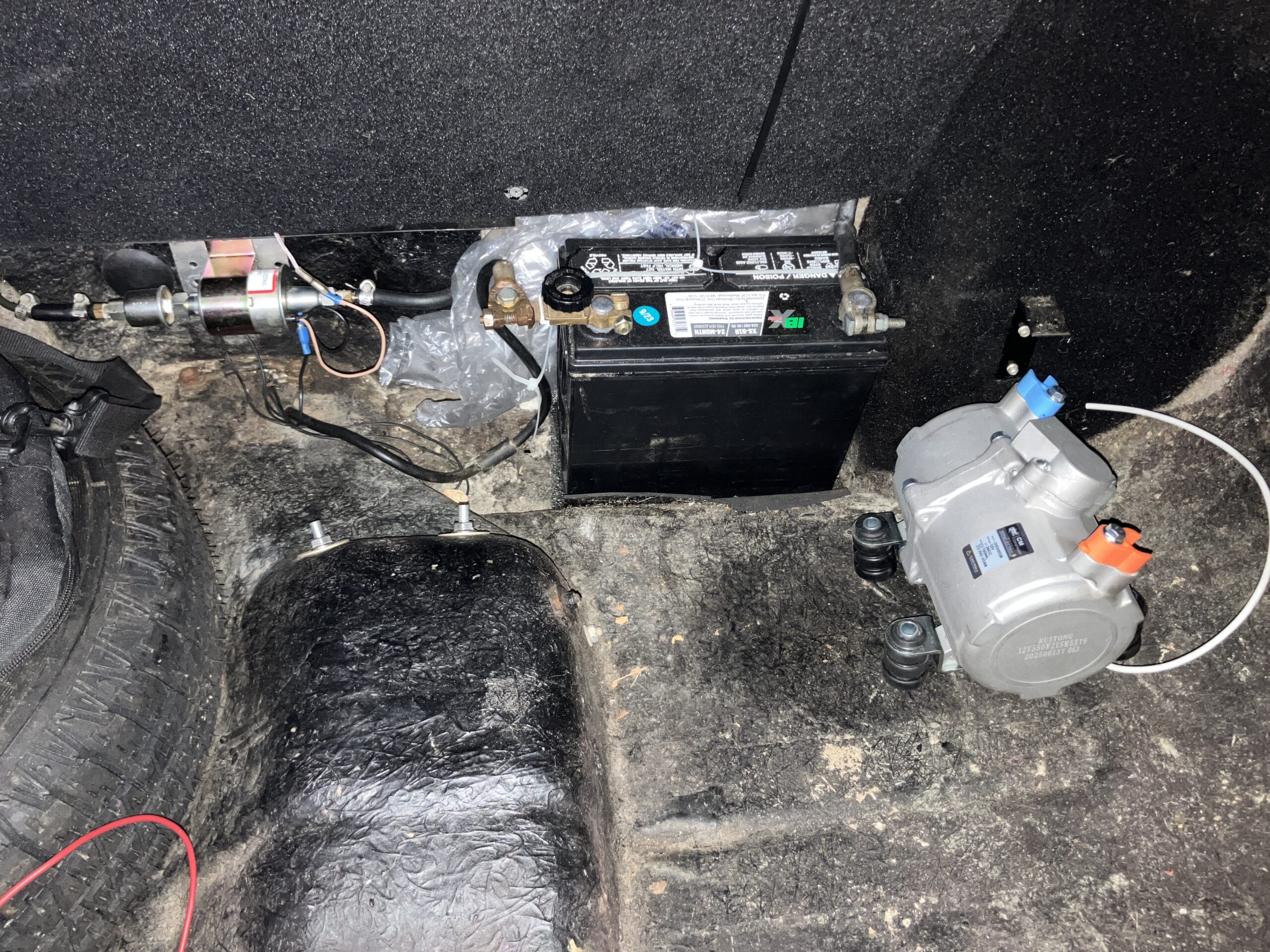 Lotus Elan +2 Air-Conditioning Project: The Electric Compressor ...