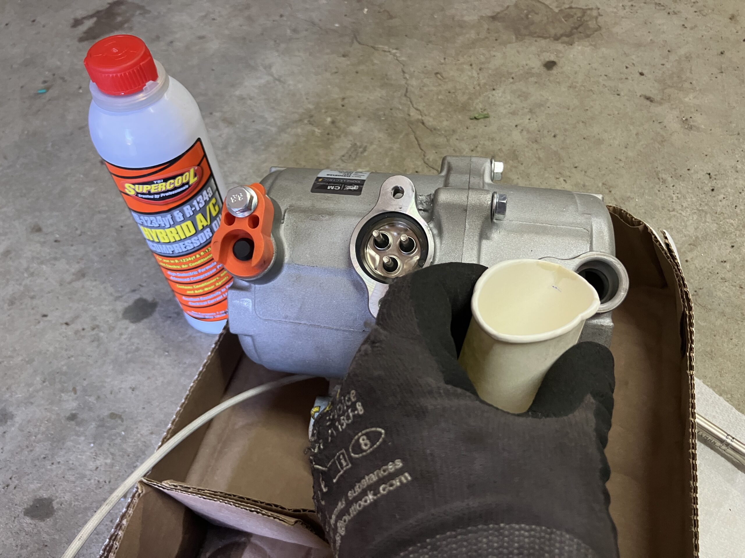 Lotus Elan +2 Air-Conditioning Project: The Electric Compressor ...