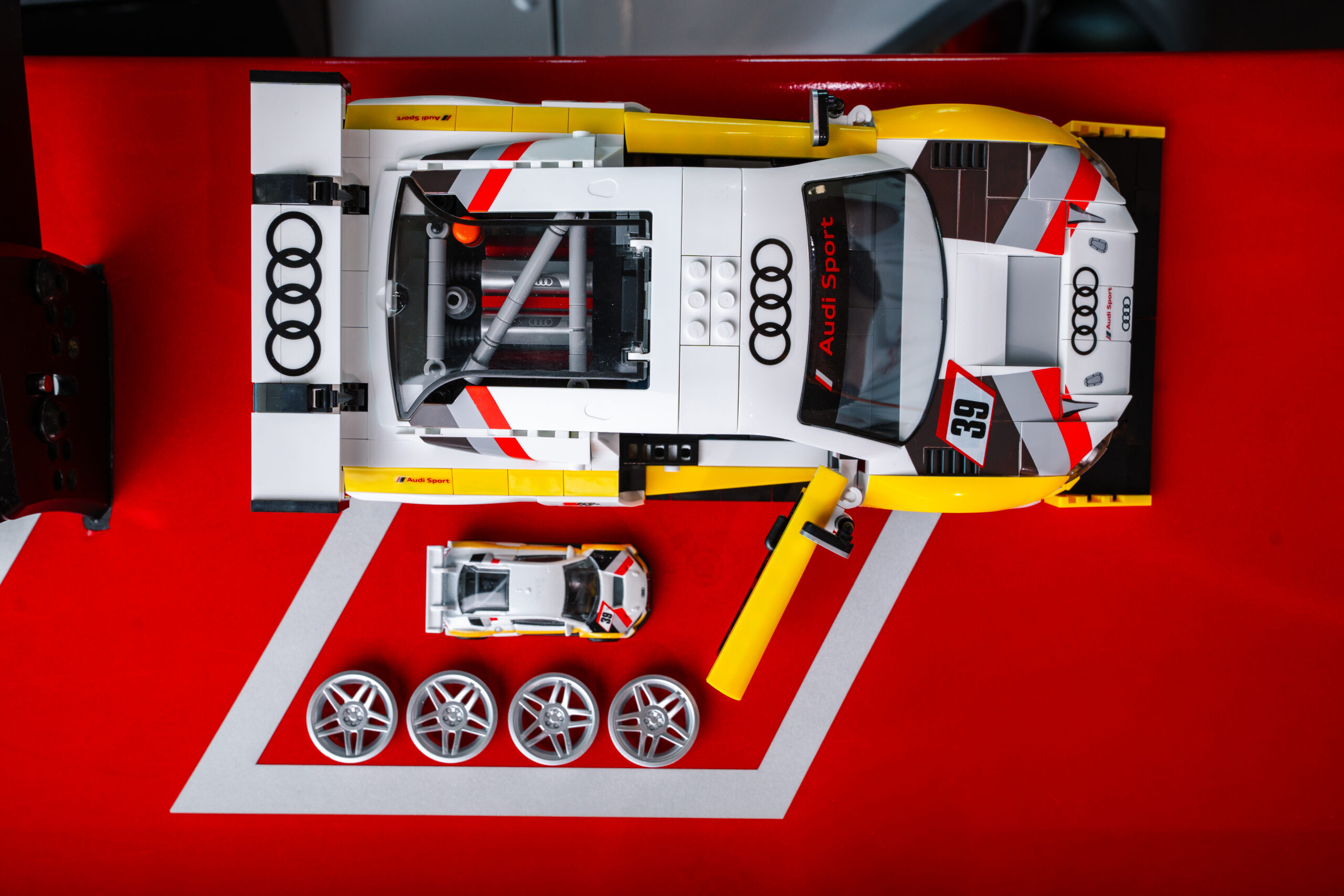 Build Your Own Audi Legend with Mattel's Brick Shop - Hagerty Media