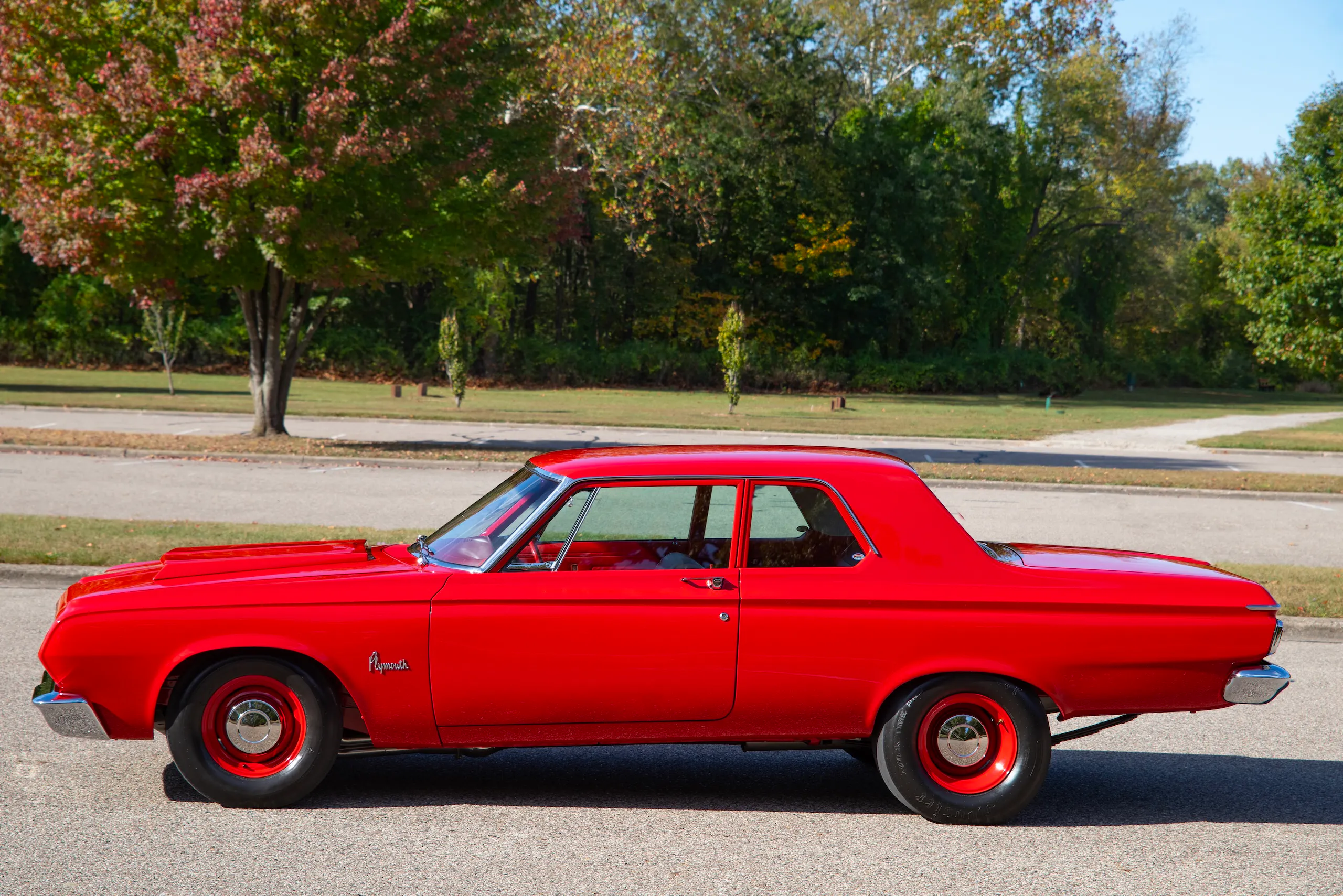 Gary Sikora’s Ruby-Red ’64 Plymouth Is the Hot Rod of His Dreams ...