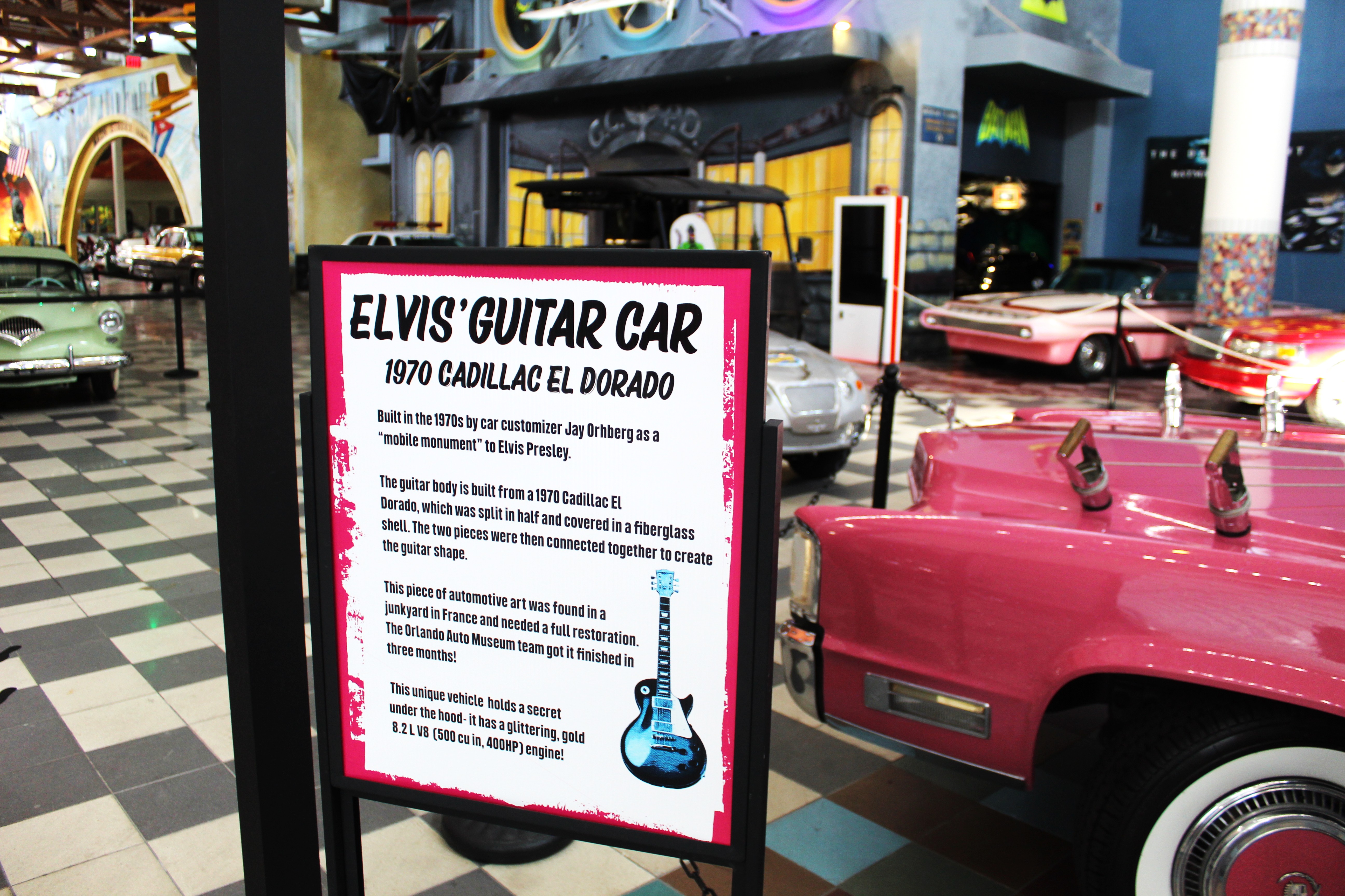 The Elvis Cadillac Guitar Car Is Restored and in a Collection Fit for a ...