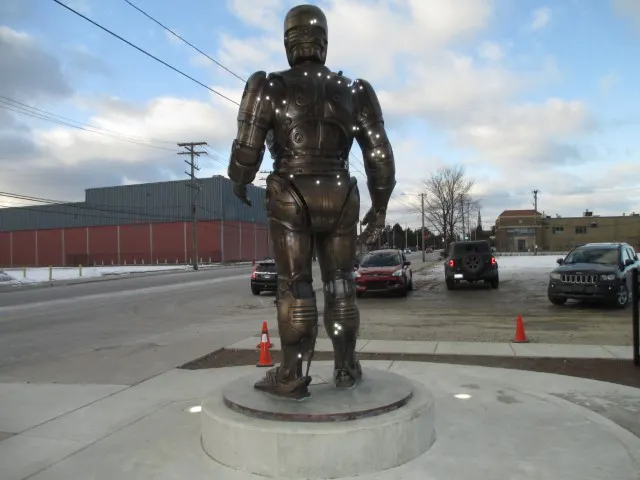 Detroit's RoboCop Statue and Film's 6000 SUX Movie Car Find New Homes ...