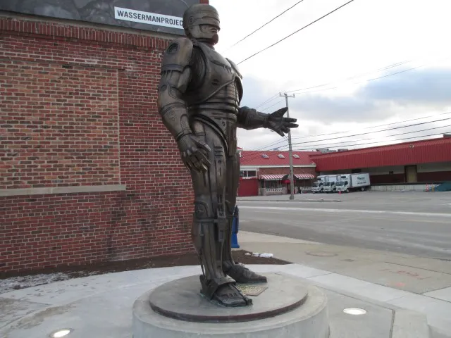 Detroit's RoboCop Statue and Film's 6000 SUX Movie Car Find New Homes ...