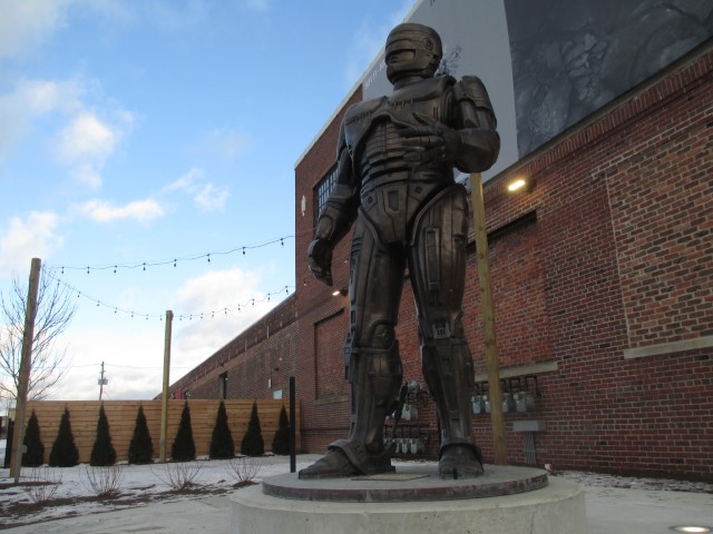 Detroit's RoboCop Statue and Film's 6000 SUX Movie Car Find New Homes ...