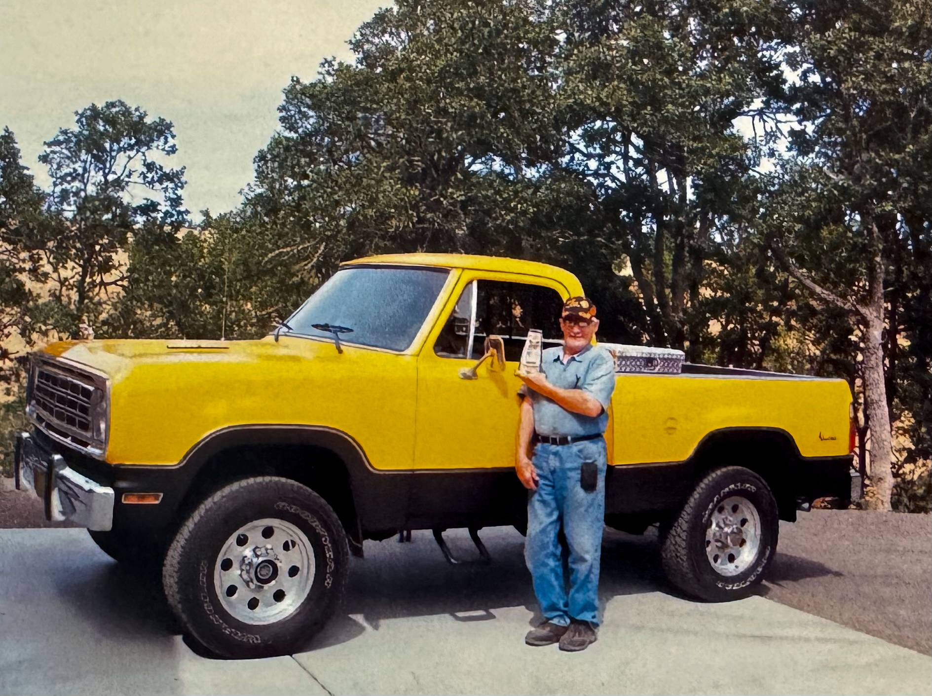 Original Owner: Big-Block ’75 Dodge 4x4 Packs Two Tons of Golden ...