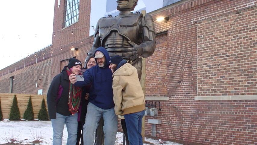 Detroit's RoboCop Statue and Film's 6000 SUX Movie Car Find New Homes ...