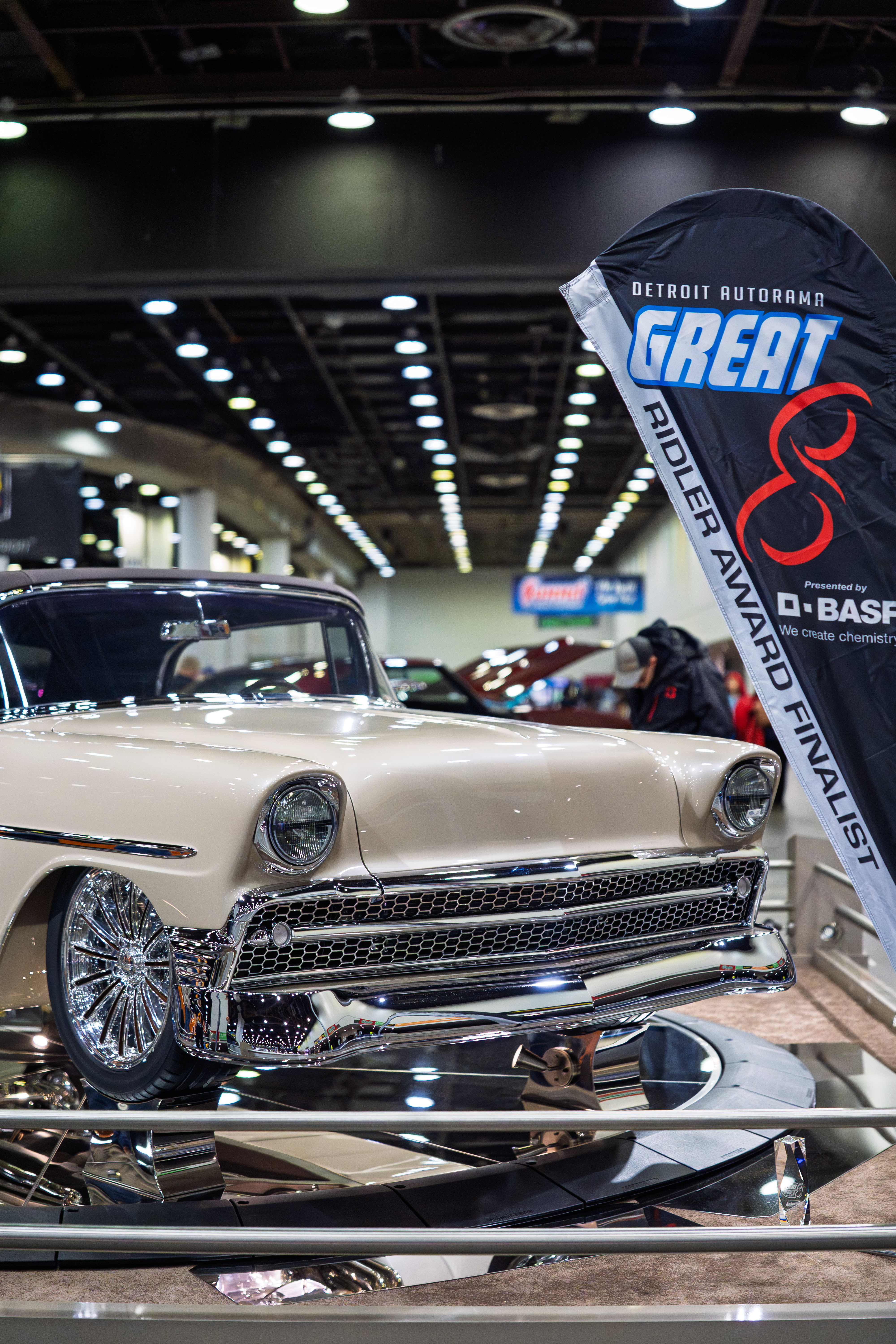 "Elegant Lady," a '56 Chevy Bel Air Convertible, Wins 2026 Ridler Award ...